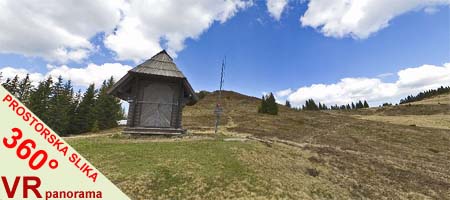 Komen, Smrekovško pogorje, Kamniško-Savinjske Alpe :: prostorski atlas